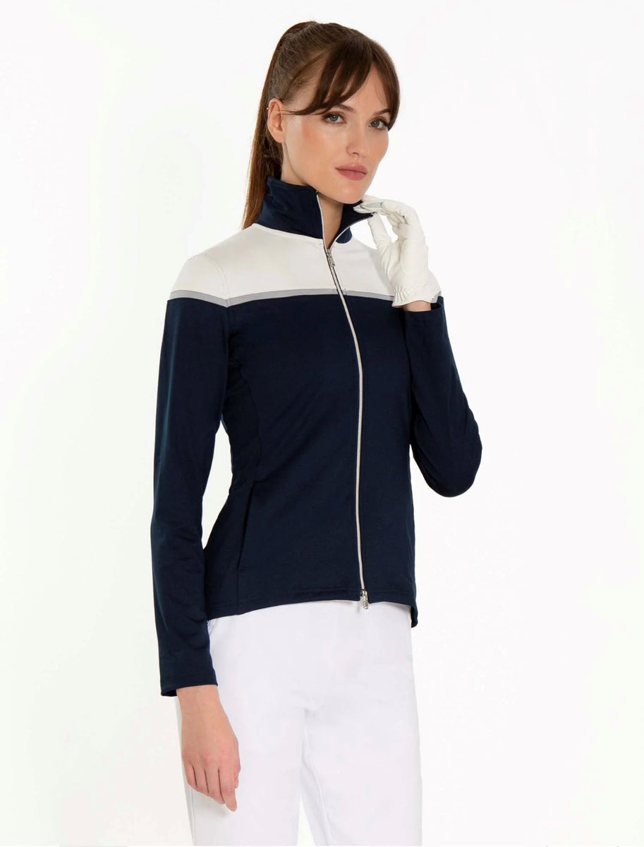 RILEY golfjakki - navy InPhorm – golfa.is